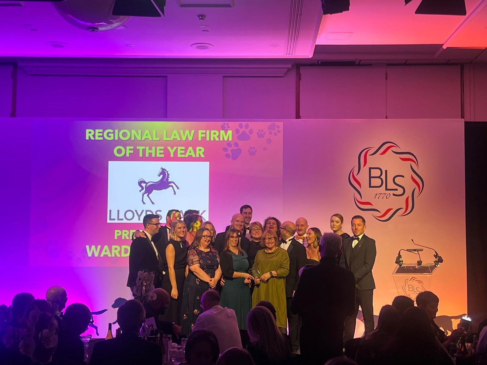 Wards Wins Regional Firm of the Year Award! – Wards Solicitors in ...